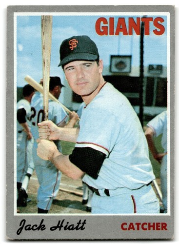 1970 Topps Baseball Jack Hiatt San Francisco Giants #13 | eBay