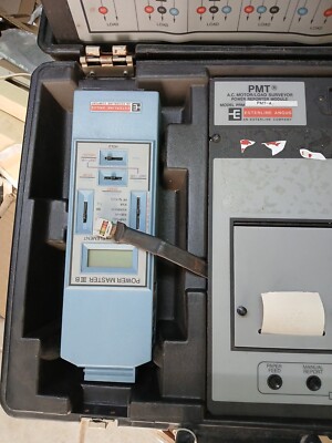 Esterline Angus PMT Power Master IIIB AC Multimeter Motor Load Surveyor ...