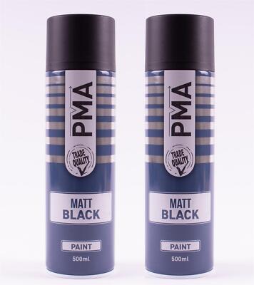 2 x 500ml PMA Stone Guard BLACK stone chip protection spray paint | eBay UK