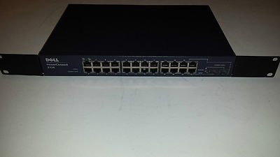 Dell PowerConnect 2724 24-Ports External Gigabit Switch Managed 10/100 ...