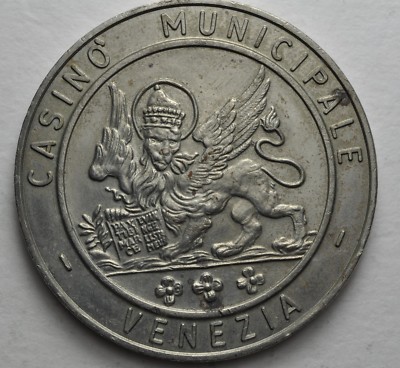 Token Italy Casino' Of Venezia Venice Years 60 | eBay