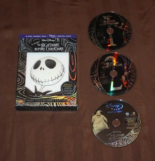The Nightmare Before Christmas (DVD, 2008) COLLECTORS EDITION *RARE* | eBay