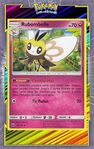 Rubombelle - SL3:Ombres Ardentes - 96/147 - Carte Pokemon Neuve ...