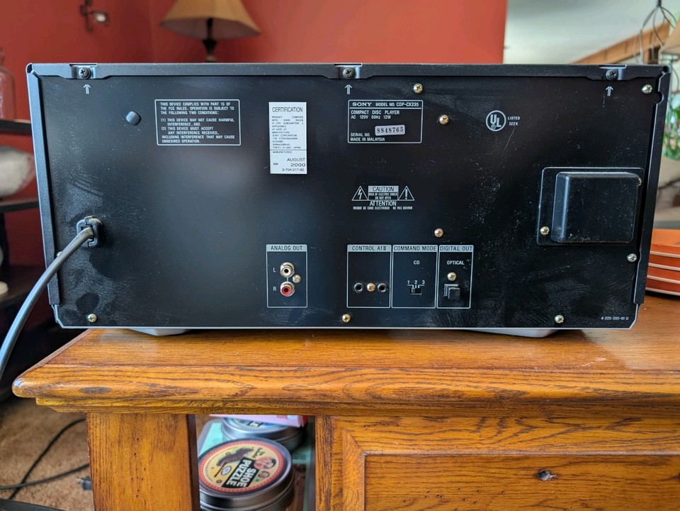 Sony 200 disc cd changer CDP - CX235 | eBay