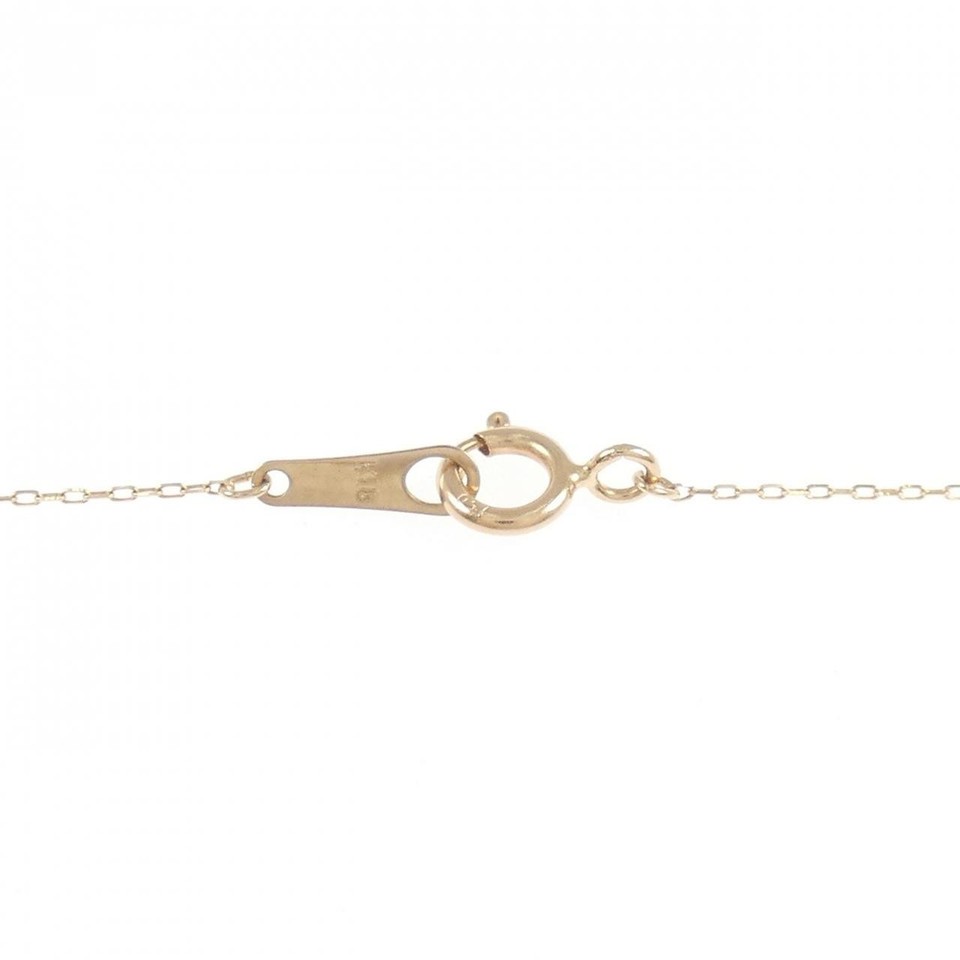 Authentic K18PG Flower Color Stone Necklace #270-004-230-3050 | eBay UK