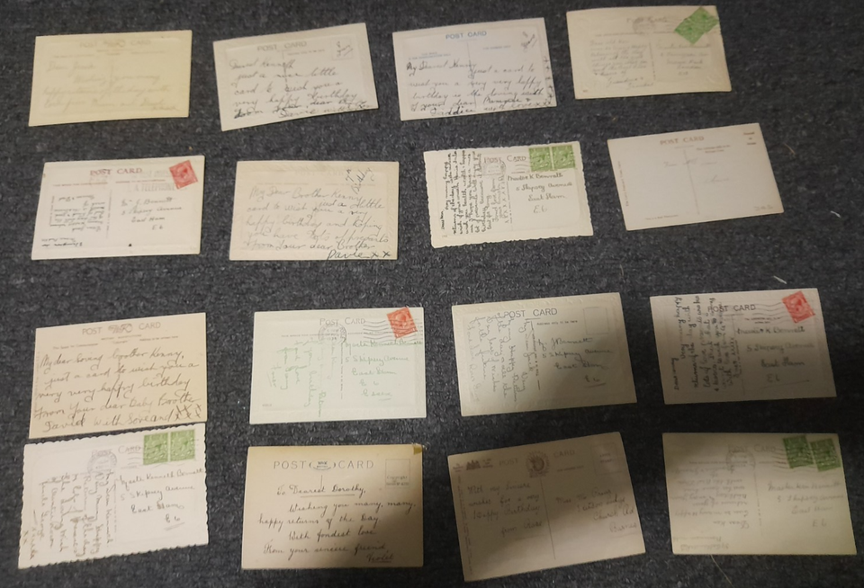 VINTAGE BULK LOT OF 33 GREETINGS POSTCARDS ALL SHOWN | eBay UK