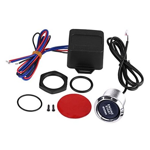 Keyless Ignition Kit, Universal 12V Car Vehicle Engine Start Push ...