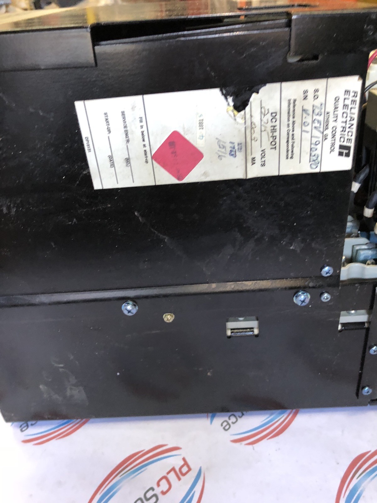 RELIANCE ELECTRIC MAXPAK III 10HP VS DRIVE 10D6161 3 PHASE 908K6060 ...