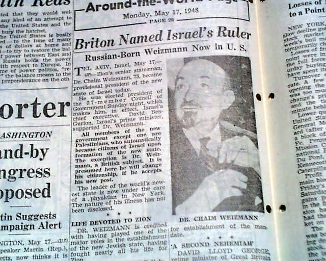 Chaim Azriel Weizmann Quotes