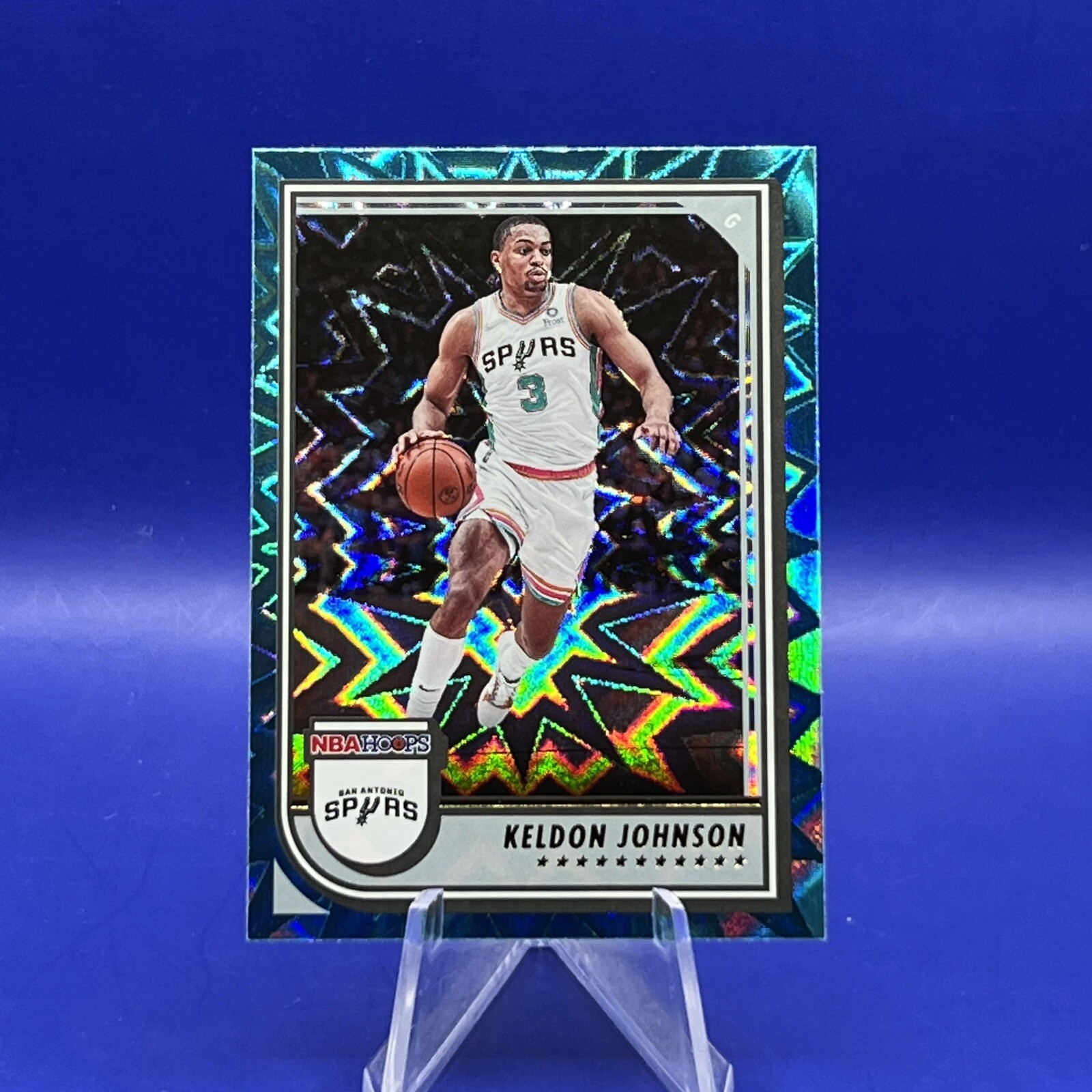 Keldon Johnson 2022-23 NBA Hoops Teal Explosion | eBay