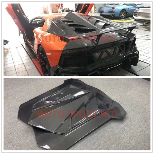 Carbon Fiber Rear Cover Body Kit Fit For Lamborghini LP700 LP720 DNC ...