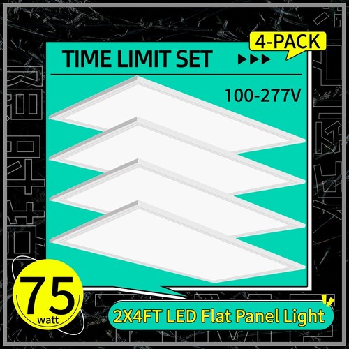 2x4 Led Panel Light,5000K Daylight for Kitchen Garage Lights,Ultra Slim ...