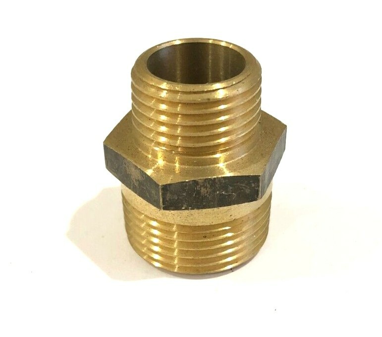 5 Pack Austworld AW685 20x15mm Watermarked Rough Brass Reducing Hexagon ...