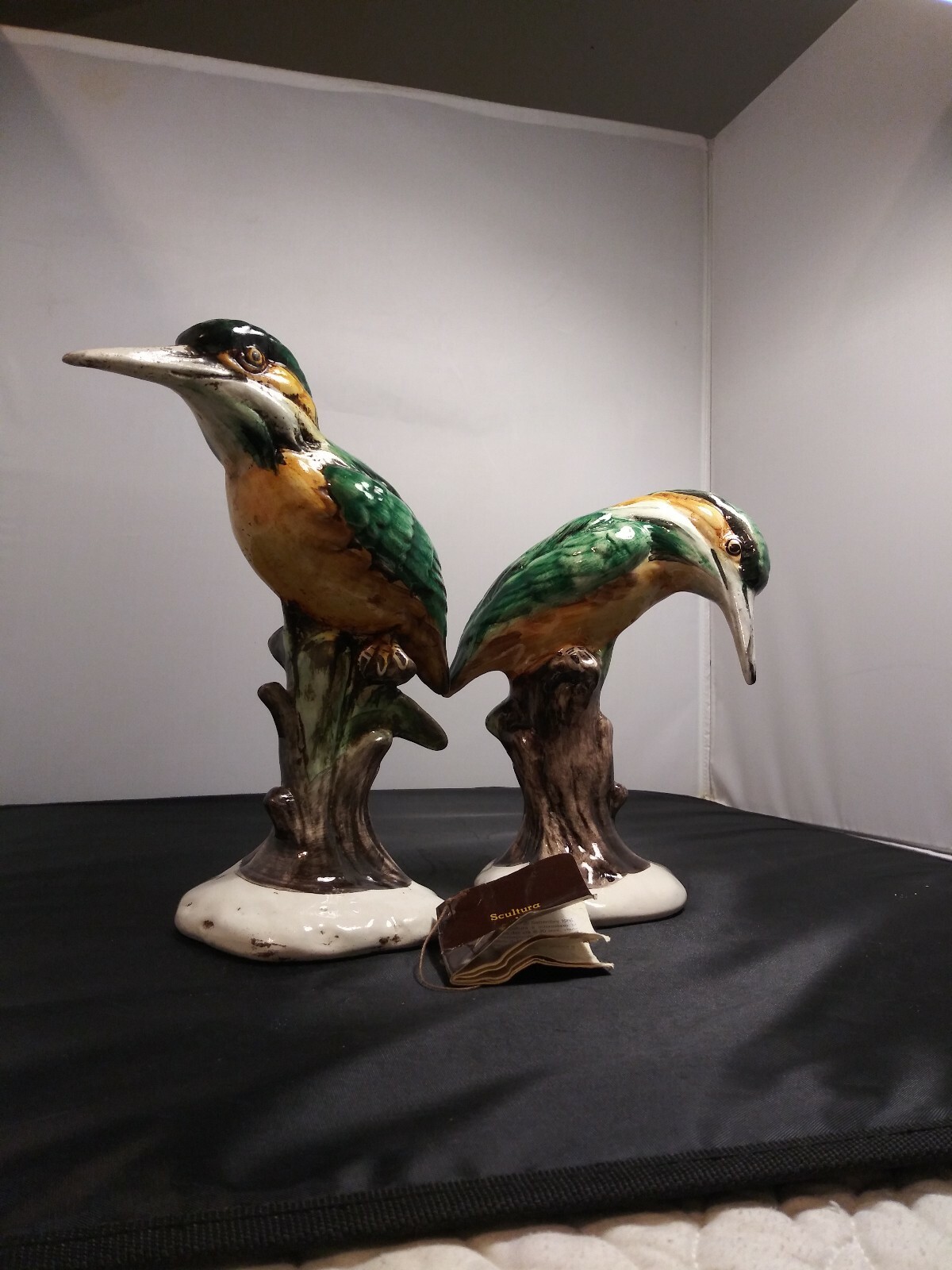 R Pennati Florence Sculture d'arte Italy Pair of Birds | eBay