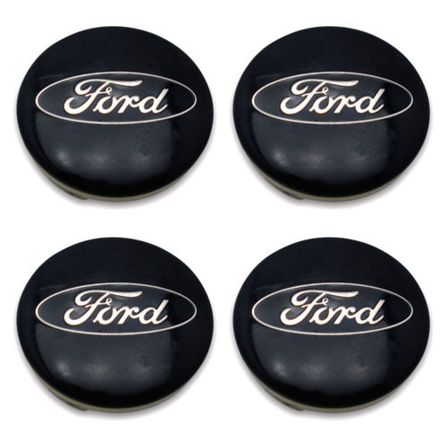 Center Caps Ford Focus Edge Fiesta Transit 6M21-1003 OEM Wheel Hubcaps ...