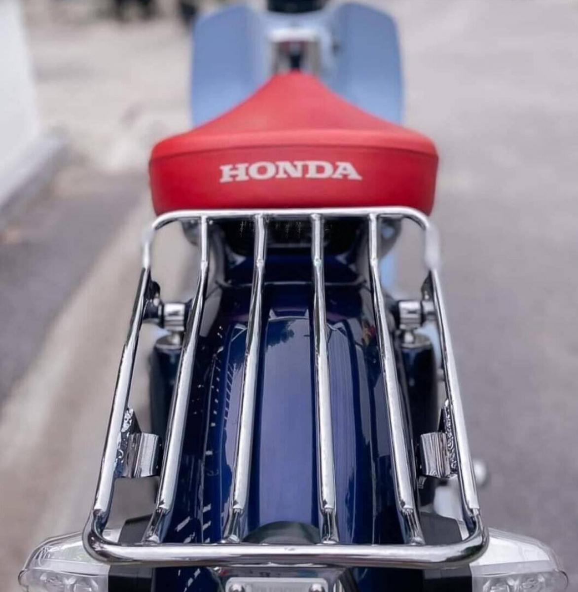 Chrome Rear Seat Rack Luggage Carry Genuine Fit Honda Super Cub C125 ...