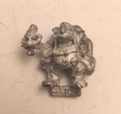 Warhammer 40k Ork Gretchin Crew With Oil Squig Runt Grot Metal Rare OOP ...