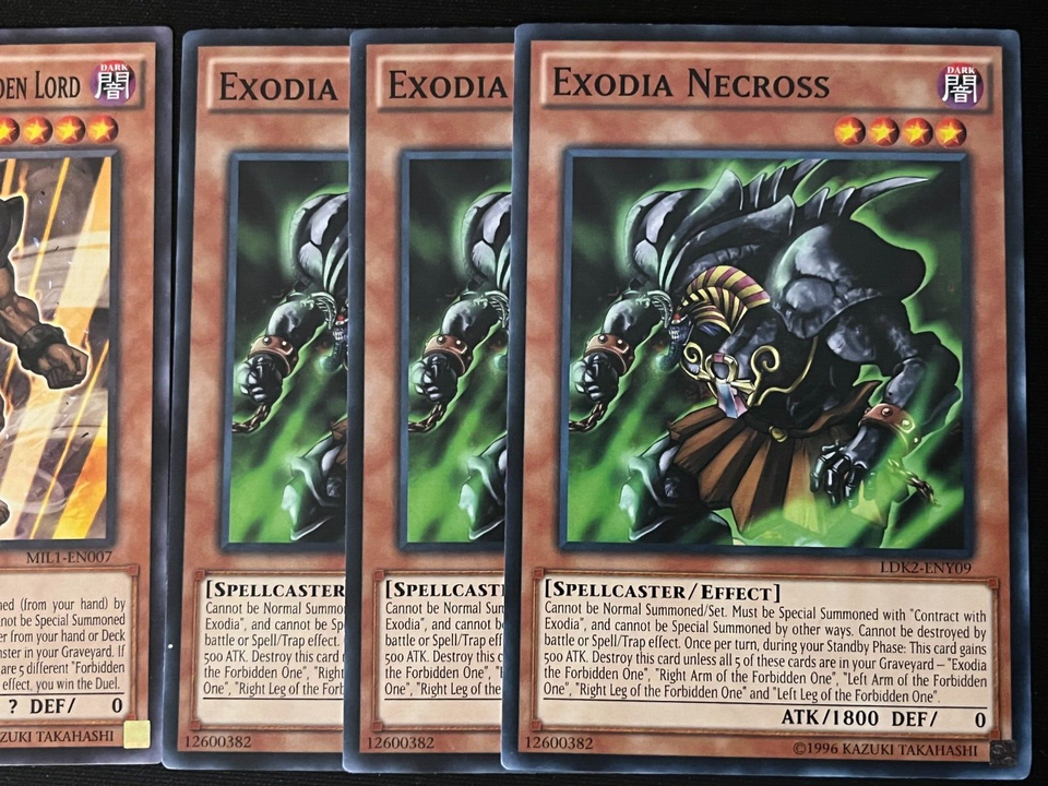 YUGIOH EXODIA DECK- OBLITERATE!!!- INCARNATE- EXODIUS- NECROSS ...
