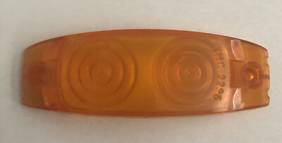 Replacement Light Lens Orange Amber SAE P2PC 77 TMC 2296 | eBay