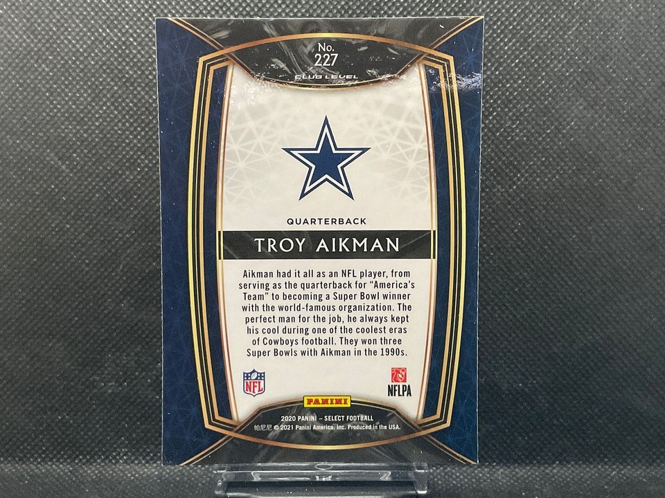 2020 Panini Select NFL Troy Aikman #227 | eBay