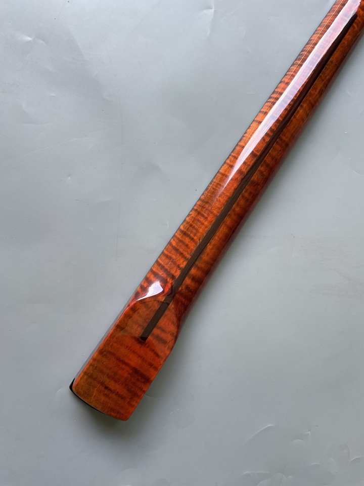 22 Fret Flame Maple Guitar Neck 25.5inch Rosewood Fretboard Guitar ...