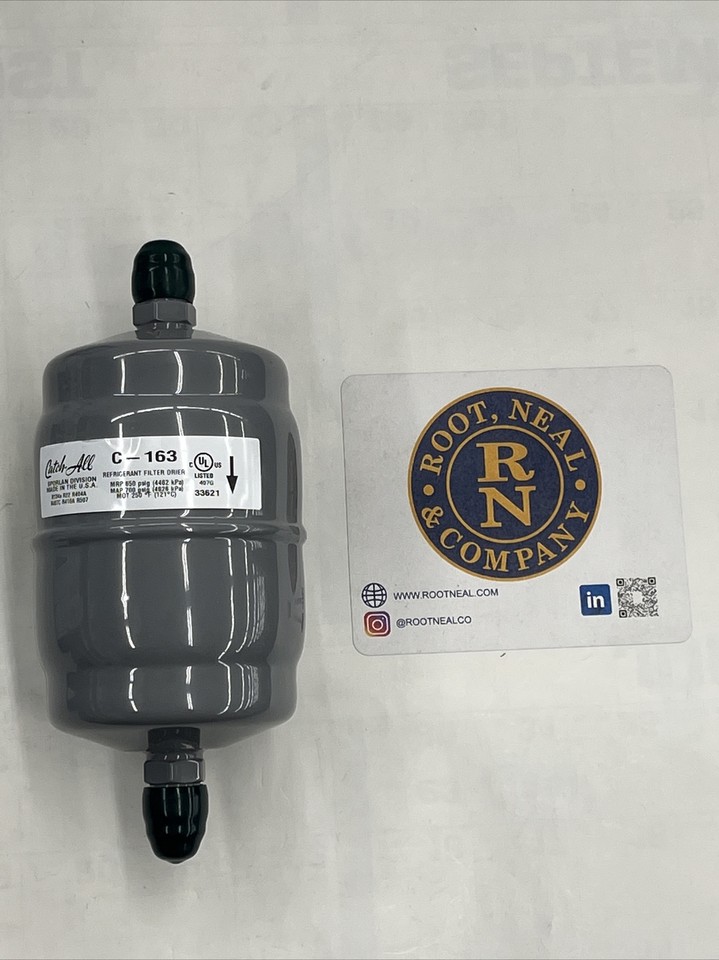 Sporlan Catch All C-163, 401048, Sealed Filter Drier | eBay