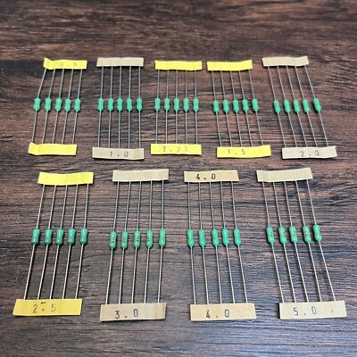 45pcs Pico Fuse Set 5ea 0.5-5.0 AMP Fast Blow 125V Axial Littelfuse ...