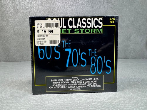 Soul Classics "Quiet Storm The 60's The 70's The 80's" 3 CD Set ...