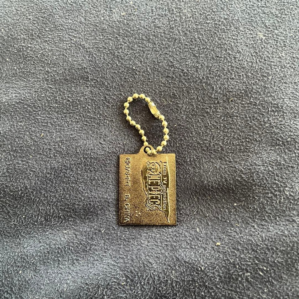 One Piece Usopp Wanted Plate Metal Charm Gachapon Anime Collectible | eBay