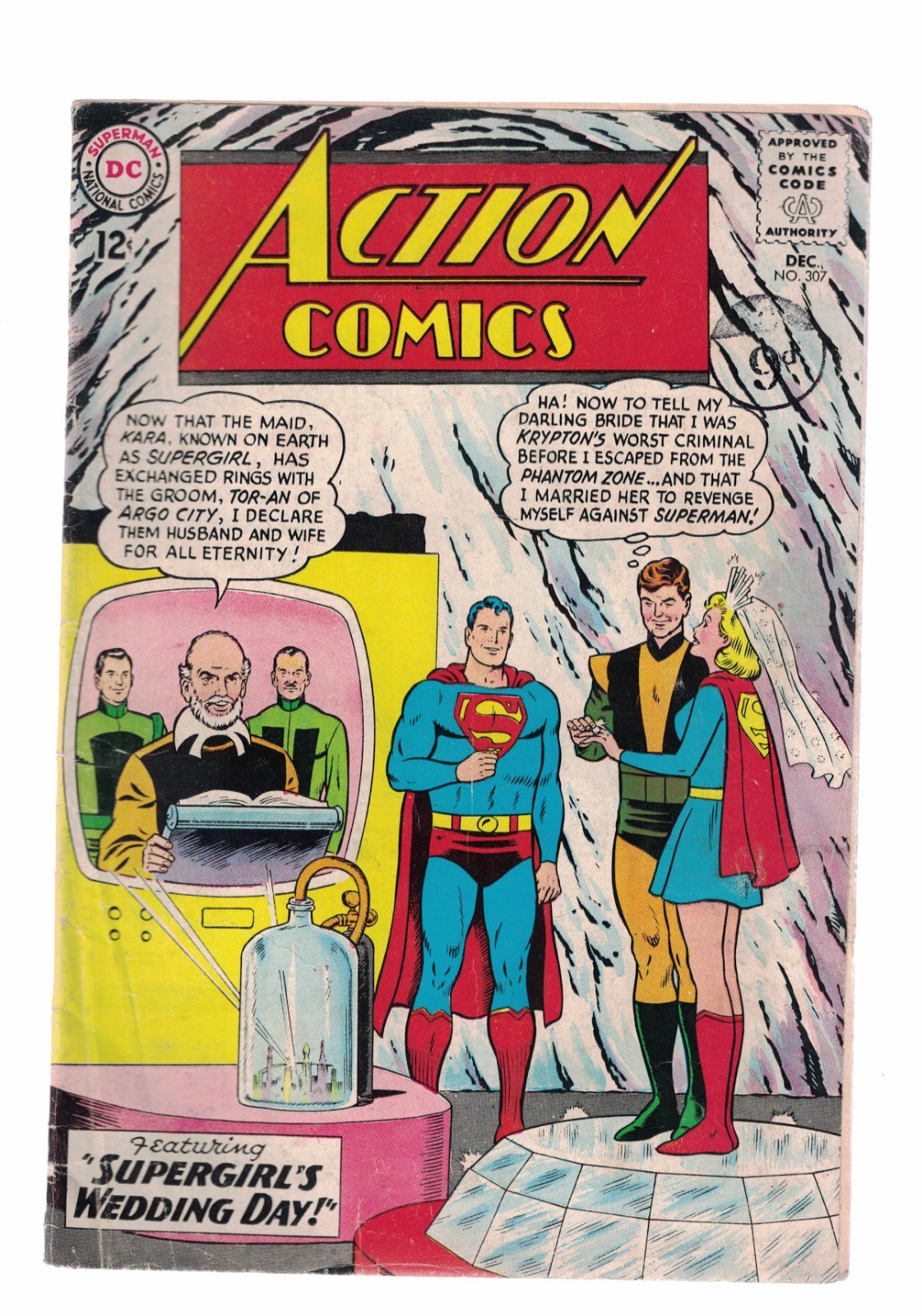 DC Comics Action comics no 306 November 1963 12c USA | eBay