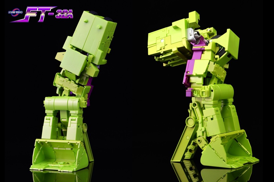 New FansToys FT-32A G1 Scrapper Devastator Transformable Toy Figure In ...