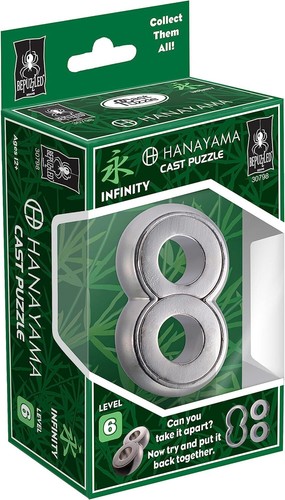 BePuzzled Infinity Hanayama Metal Brainteaser Puzzle Mensa Rated Level ...