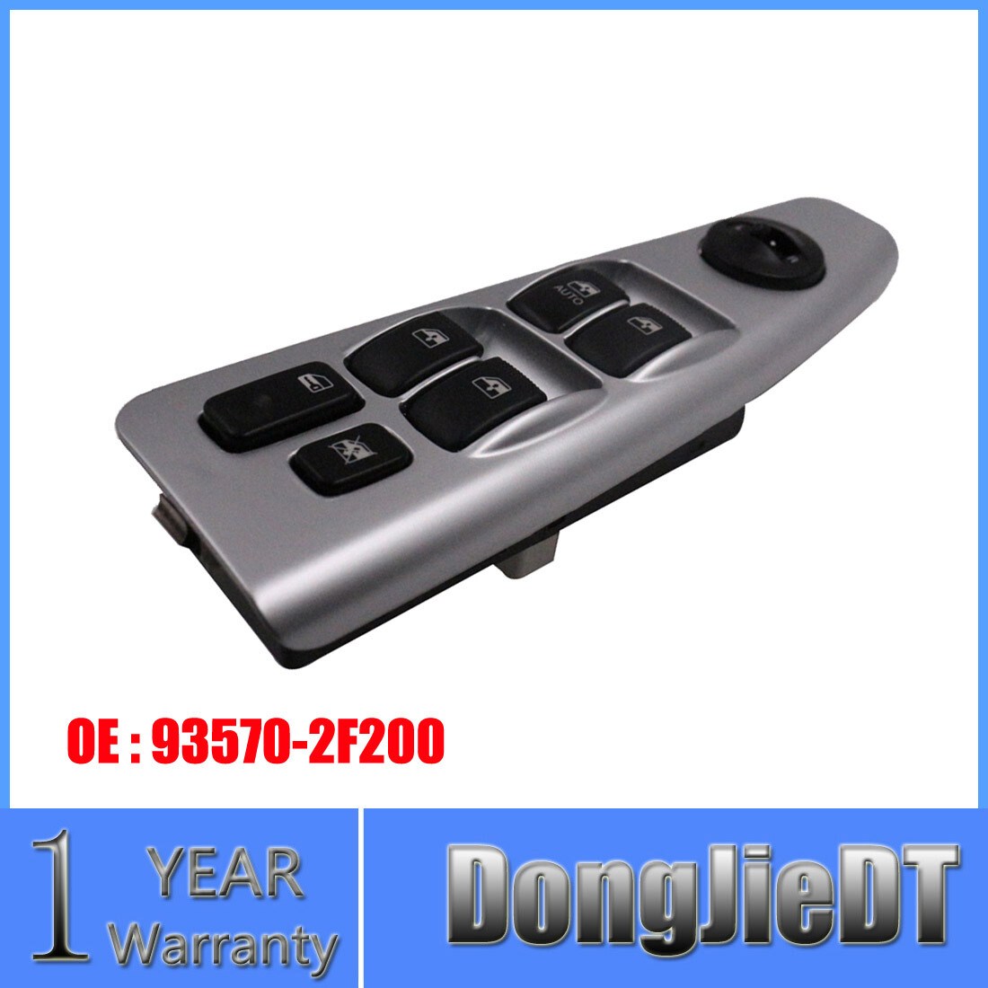 OE 93570-2F200 Wing Mirror Window Control Switch Left Side For Kia ...