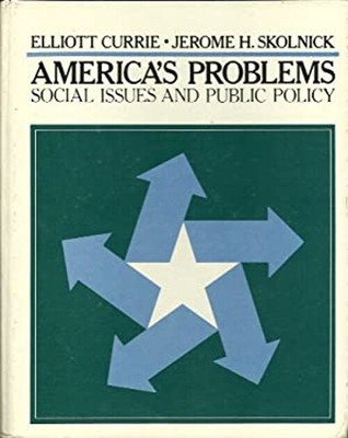 America's Problems : Social Issues and Public Policy Hardcover ...