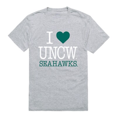 University Of North Carolina Wilmington Seahawks UNCW Cotton I Love T ...