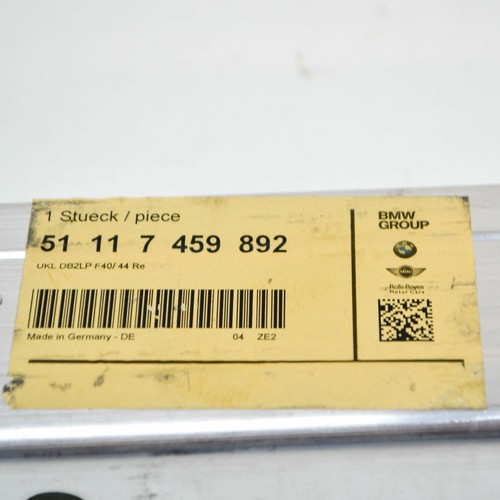 BMW 1 F40 FRONT RIGHT LOWER DEFORMATION ELEMENT 51117459892 ORIGINAL NO ...