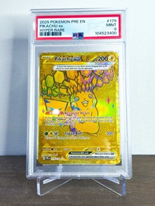 Pikachu ex 2025 Scarlet & Violet: Prismatic Evolutions #179/131 Hyper ...