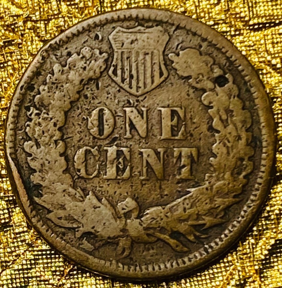 1875 U.S. INDIAN HEAD CENT COPPER PENNY 1c COIN (VG-Very Good) | eBay