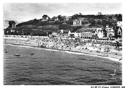 DJ-BFP1-0236-76 - In Volo Sopra Veulettes-Sur-Mer - Il Centro Spiaggia ...