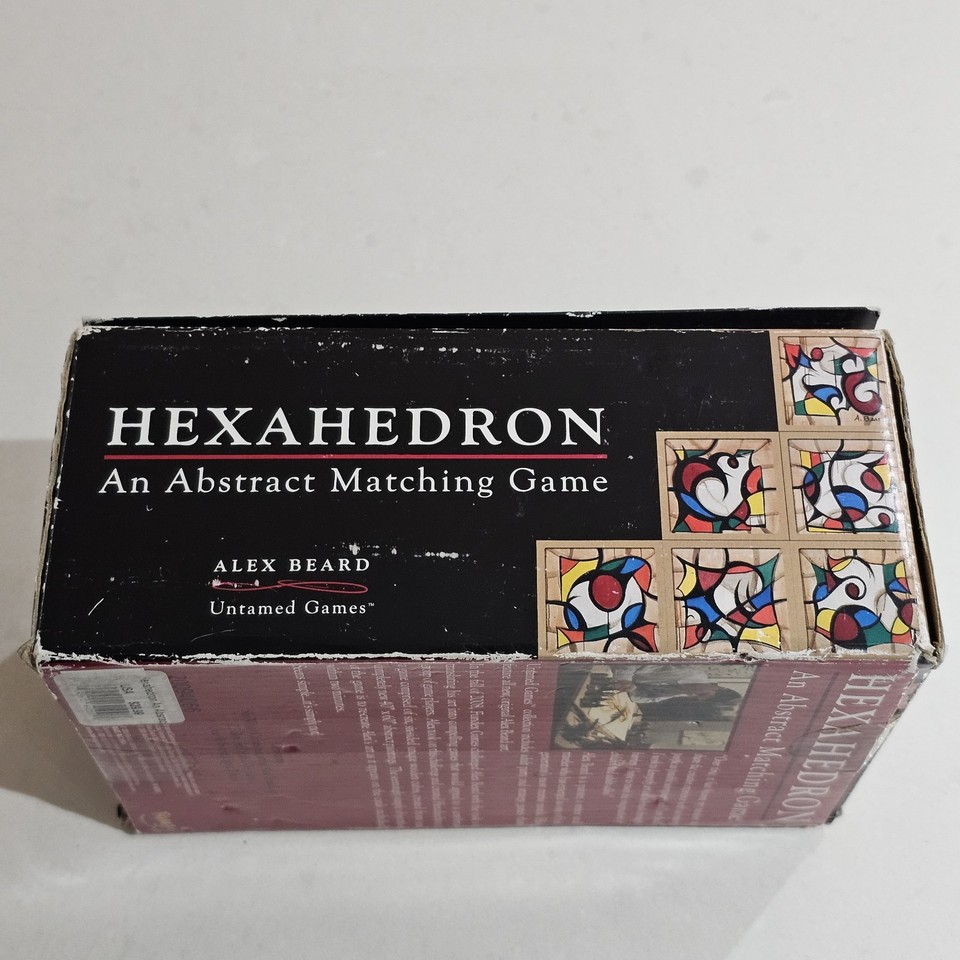 Hexahedron Abstract Matching Game Alex Beard Untamed Games Cards ...