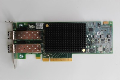 Dell Emulex LPe31002 Dual Port 16Gb Fiber Channel Card LP VGJ12 w/SFP ...