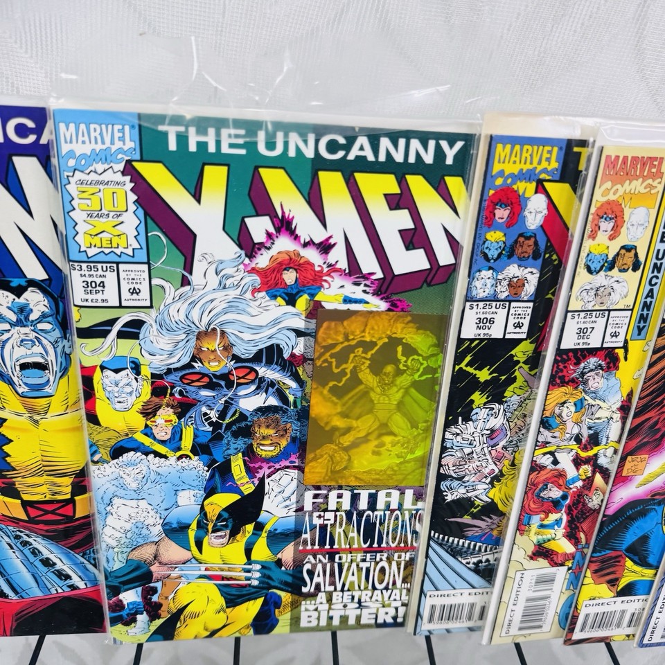 Uncanny X-Men 301-304 306-318 320 Lot Key 1st Siena Blaze Phalanx Monet ...