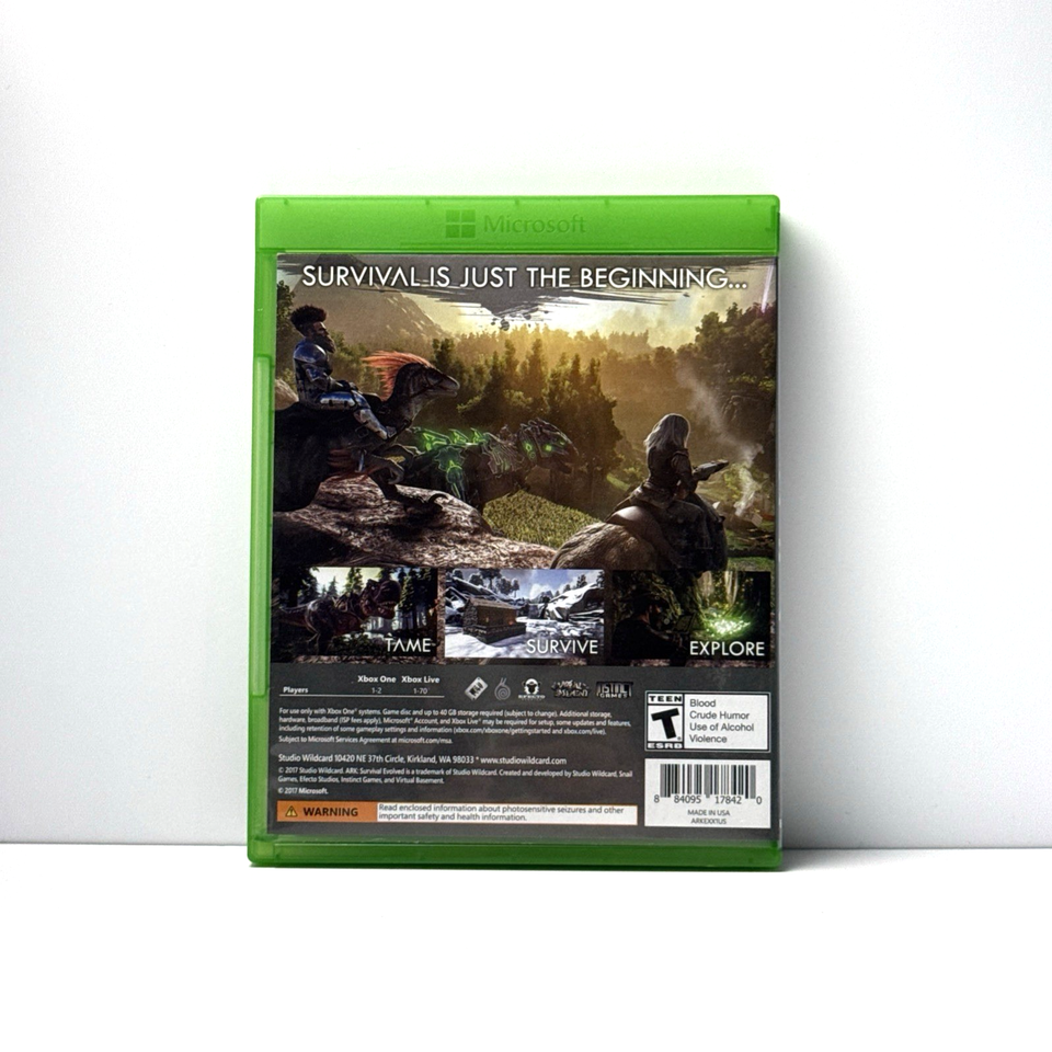 Ark: Survival Evolved Explorer's Edition Xbox One VGC Mint Disc CIB ...