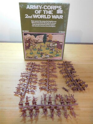 Atlantic HO Scale Army-Corps of The 2nd World War - English 72 Pc ...