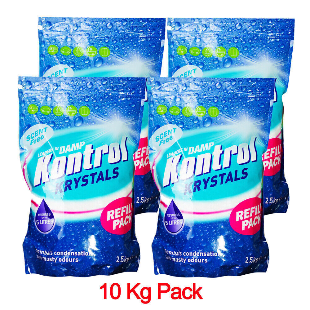 Kontrol Refill Moisture Trap Damp Mould Absorber Crystals 2.5kg 1kg 0 ...