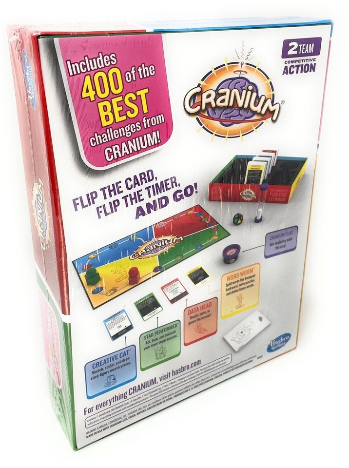 CRANIUM Family Interactive Word Drawing Trivia Board Game NEW Hasbro Free Ship | eBay