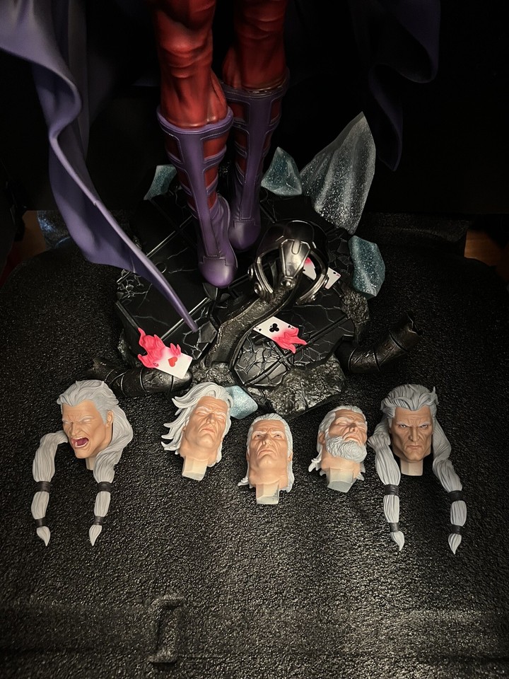 Custom 1/4th Magneto Statue X-Men 97 MARVEL | eBay