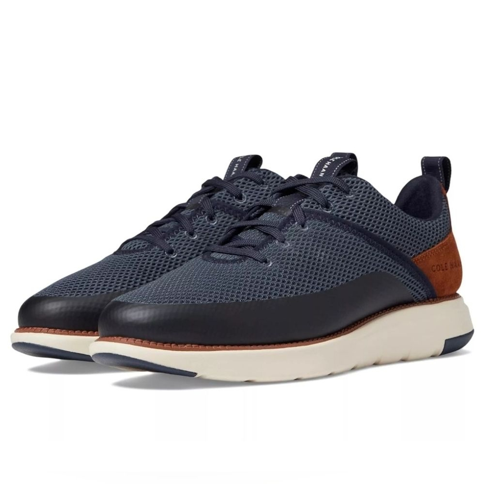 Cole Haan Mens ZeroGrand 360 Grand Atlantic Lace Up Sneakers Shoes SZ ...