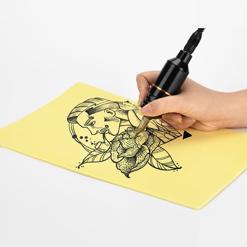 Tattoo Practice Fake Skin Double Side Soft Silicone Pads (1pc 3mm) | eBay