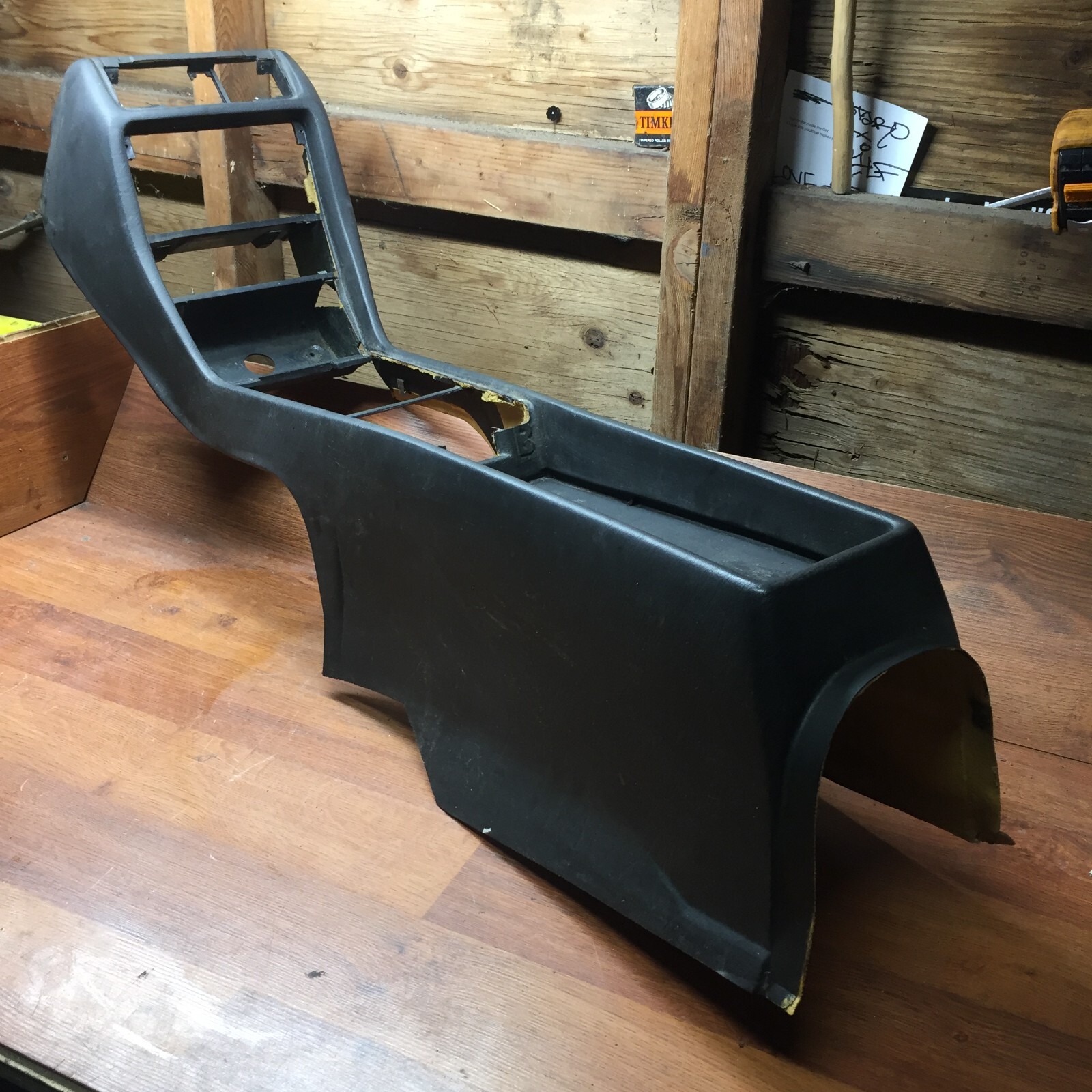 84 Mercedes Benz W123 Center Console Black Good Shape B41 | eBay